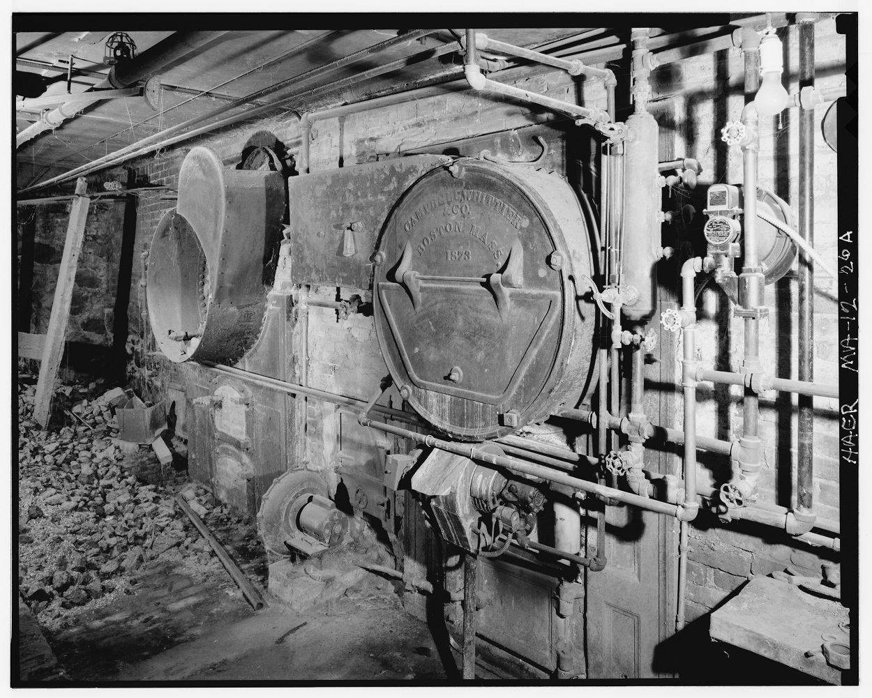 A Visit to the Mill’s Boilers – Old Schwamb Mill